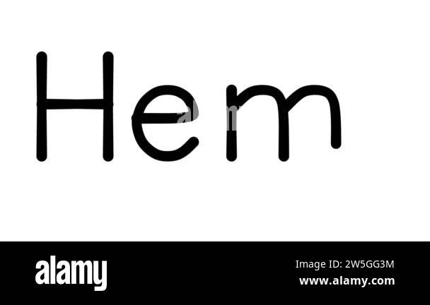 Hemp Handwritten Text Animation in Various Sans-Serif Fonts and Weights ...