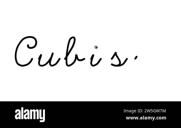 Cubism Decorative Handwriting Animation in Six Cursive and Gothic Fonts ...