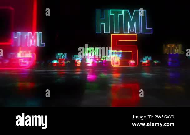 Html5 Coding Symbol Development Code Computer Language And Programming Technology Concept