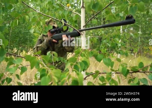 Sniper stance Stock Videos & Footage - HD and 4K Video Clips - Alamy