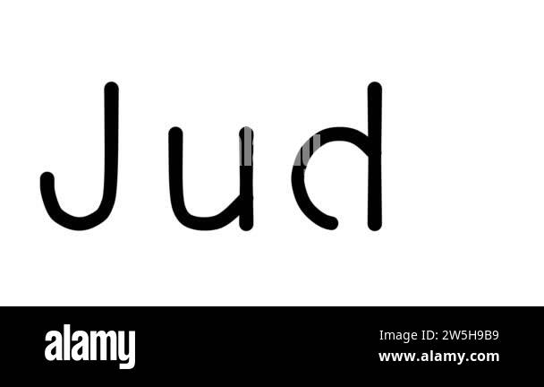 Judo Handwritten Text Animation in Various Sans-Serif Fonts and Weights ...