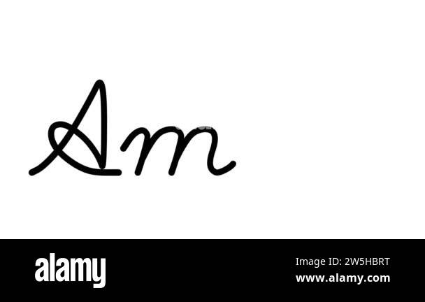 Amen Decorative Handwriting Animation in Six Cursive and Gothic Fonts ...