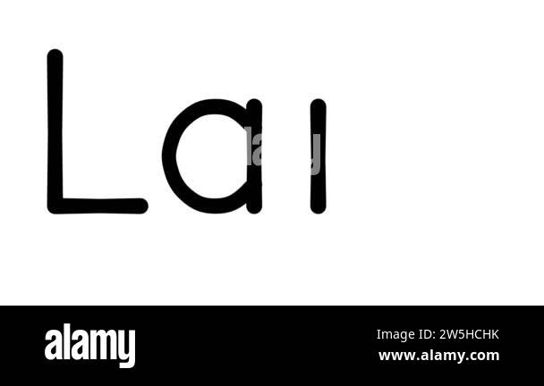 Larp Handwritten Text Animation in Various Sans-Serif Fonts and Weights ...