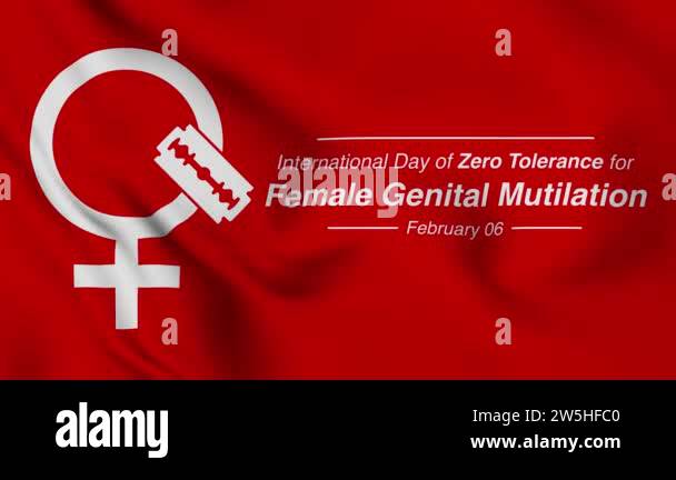 Video animation on the theme of International Day of Zero Tolerance for Female Genital ...
