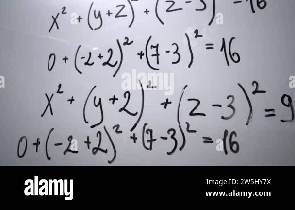 Math equation whiteboard Stock Videos & Footage - HD and 4K Video Clips ...