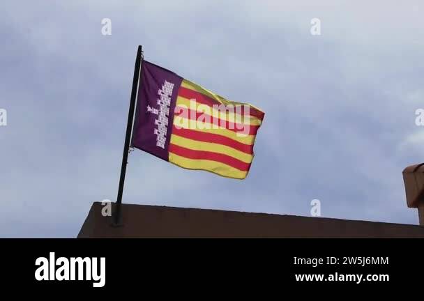 Menorca flag Stock Videos & Footage - HD and 4K Video Clips - Alamy