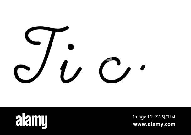 Tick Decorative Handwriting Animation in Six Cursive and Gothic Fonts ...