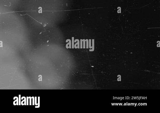 Old Film Effect. Screen of a Vintage tube TV with with highlights of ...