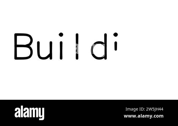 Building Handwritten Text Animation in Various Sans-Serif Fonts and ...