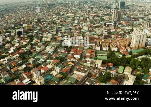 Manila, the capital of the Philippines top view Stock Video Footage - Alamy