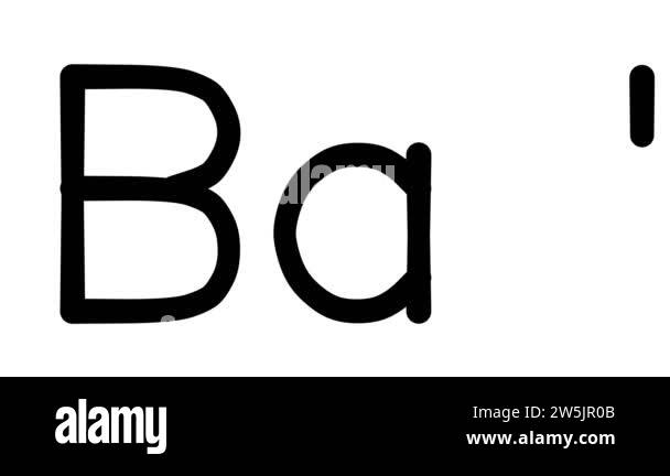 Bad Handwritten Text Animation in Various Sans-Serif Fonts and Weights ...