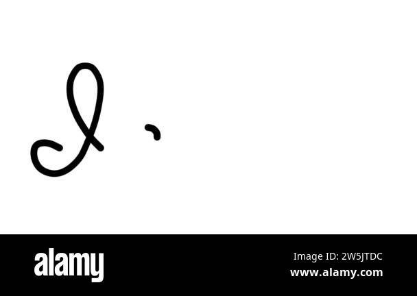 Icon Decorative Handwriting Animation in Six Cursive and Gothic Fonts ...