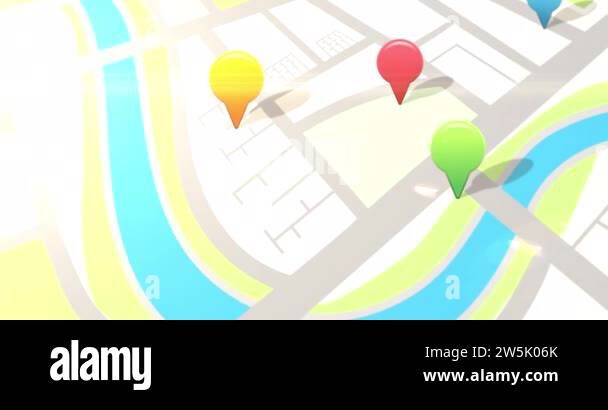 Image of road map Stock Videos & Footage - HD and 4K Video Clips - Alamy