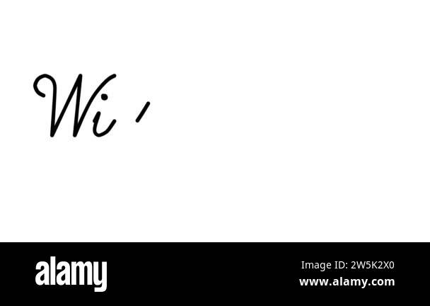 Wildfire Decorative Handwriting Animation in Six Cursive and Gothic ...