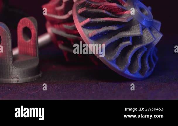 Replacement parts for machine tools in factories, printered on 5D 3D ...