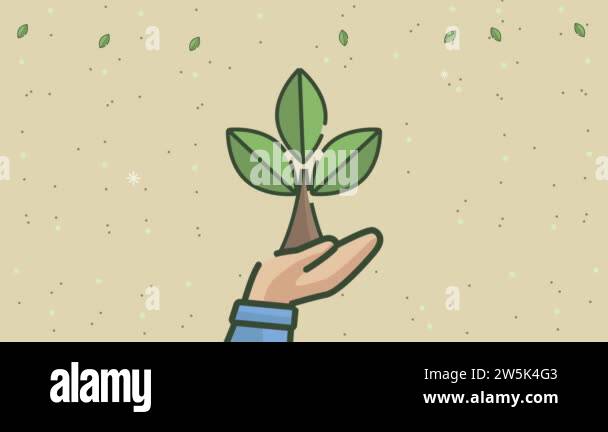 Hand lifting nature plant Stock Videos & Footage - HD and 4K Video ...