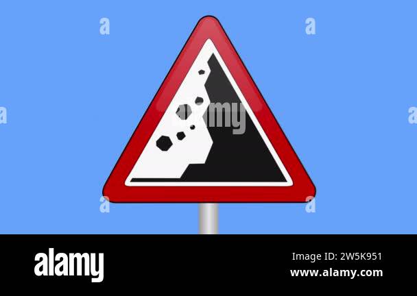 The international hazard or warning signs are recognizable symbols ...