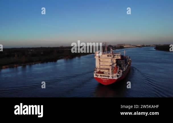 Cargo ship rear view Stock Videos & Footage - HD and 4K Video Clips - Alamy