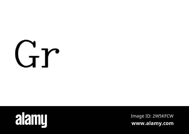 Granite Animated Handwriting Text in Serif Fonts and Weights Stock ...