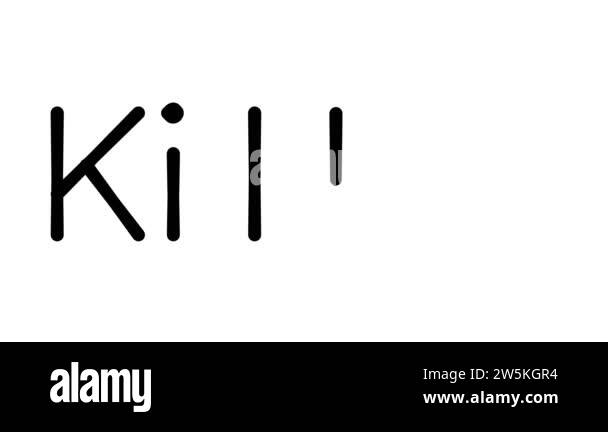 Killer Handwritten Text Animation in Various Sans-Serif Fonts and ...