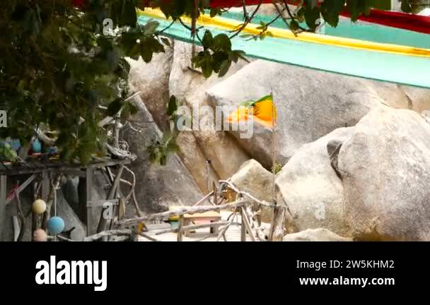 Relaxing jamaican cannabis rasta marijuana reggae bar on the tropical ...