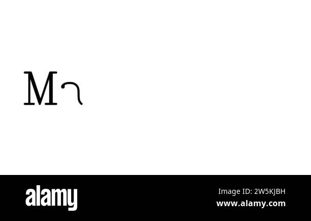 Marrakesh Animated Handwriting Text in Serif Fonts and Weights Stock ...