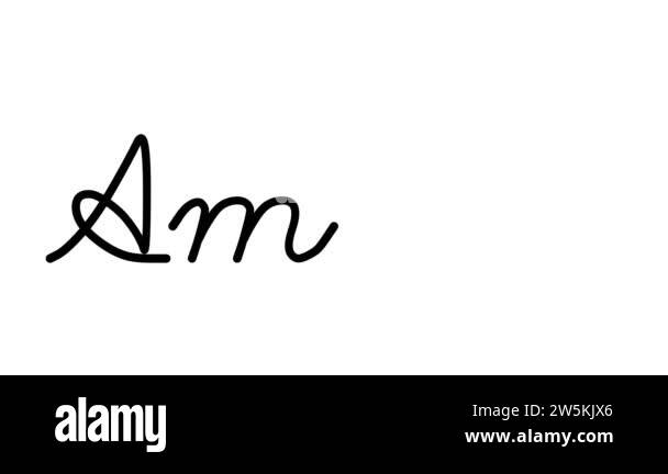 Amish Decorative Handwriting Animation in Six Cursive and Gothic Fonts ...