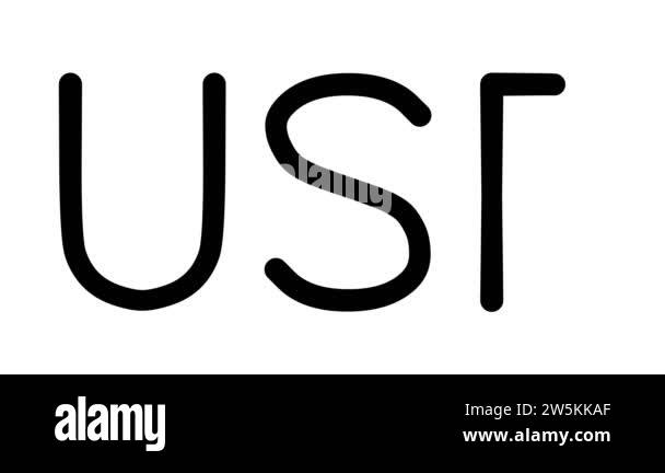 USB Handwritten Text Animation in Various Sans-Serif Fonts and Weights ...