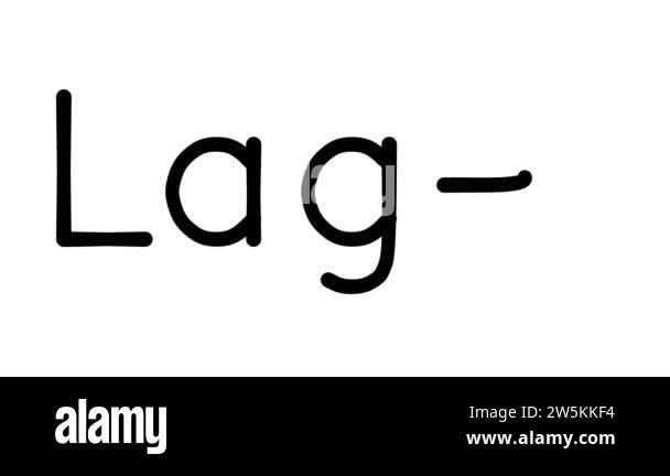 Lager Handwritten Text Animation in Various Sans-Serif Fonts and ...