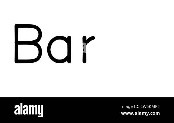 Banjo Handwritten Text Animation in Various Sans-Serif Fonts and ...