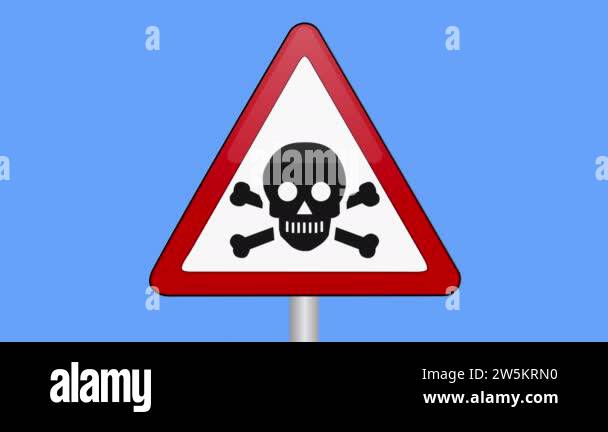 The international hazard or warning signs are recognizable symbols ...
