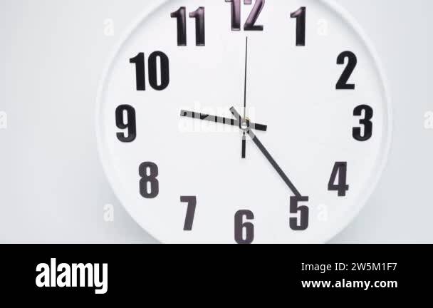Plain white clock face Stock Videos & Footage - HD and 4K Video Clips ...