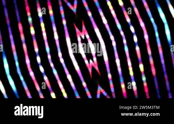 Seamless looping animation footage. 3D render. multicolored ...