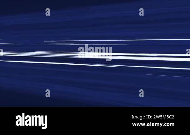Dark Blue Light Anime Fast Speed Lines motion on black background. 4K ...