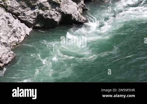 The flowing Yosino-river Stock Video Footage - Alamy