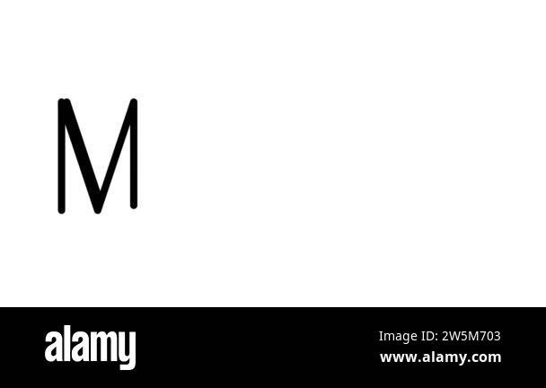 Model Animated Handwriting Text in Serif Fonts and Weights Stock Video ...