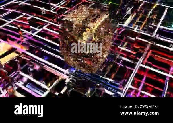 Quantum computer. Ai artificial intelligence concept Cyber security ...