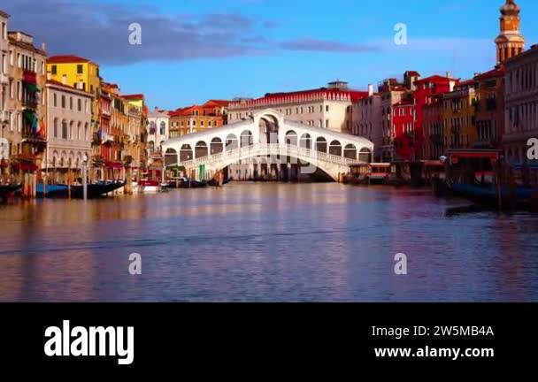 Venice italy arch arches buildings canal architecture Stock Videos ...