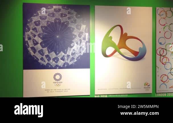 Olympics posters Stock Videos & Footage - HD and 4K Video Clips - Alamy