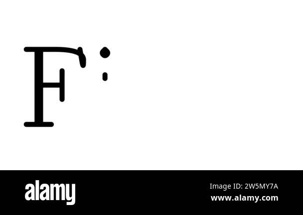 Fish Animated Handwriting Text in Serif Fonts and Weights Stock Video ...