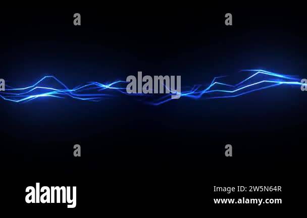 Abstract Plexus Lines Strings Flowing Seamless Loop/ 4k animation of an abstract technology ...