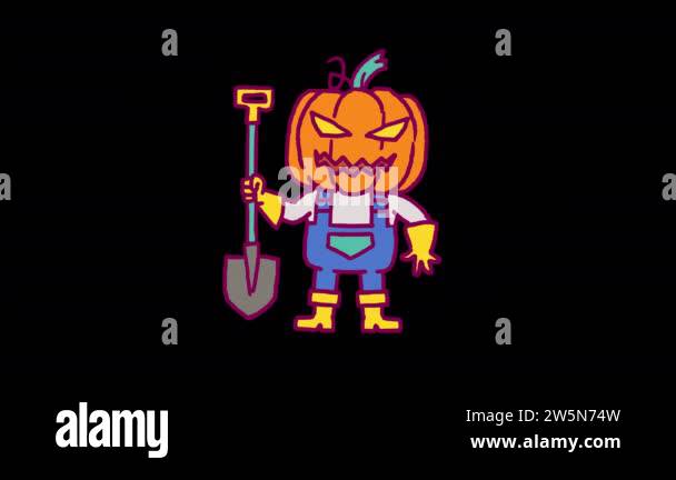 Cartoon man laughing holding Stock Videos & Footage - HD and 4K Video ...
