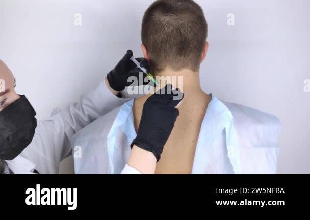 Cervical vertebrae injection Stock Videos & Footage - HD and 4K Video ...