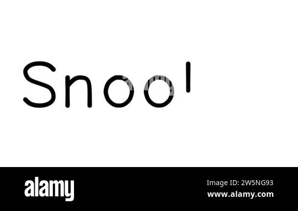 Snooker Handwritten Text Animation in Various Sans-Serif Fonts and ...