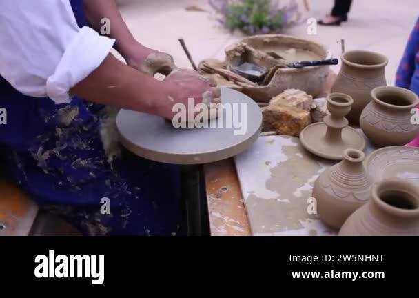 Clay pot maker Stock Videos & Footage - HD and 4K Video Clips - Alamy