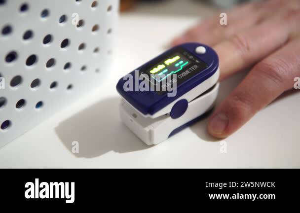 Pulse oximeter - modern non-invasive device that measures oxygen levels in the blood and pulse ...