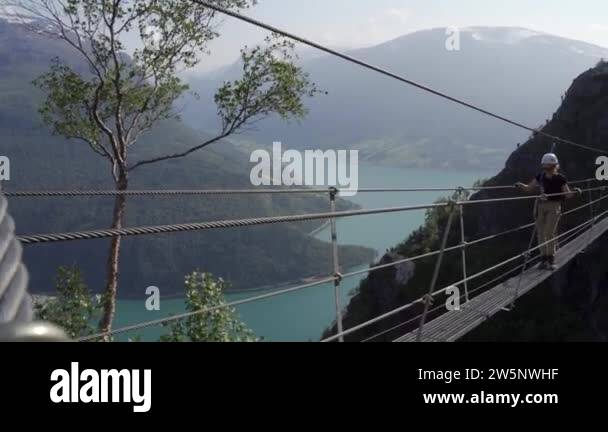 Narrow rock bridge Stock Videos & Footage - HD and 4K Video Clips - Alamy