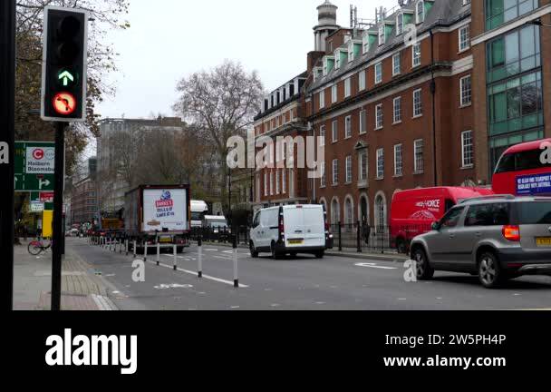 LONDON, UNITED KINGDOM - CIRCA NOVEMBER, 2020: Cars, vans, trucks and ...