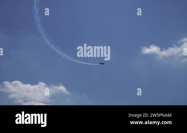 Flying fighter transportation aircraft motion propeller Stock Videos ...