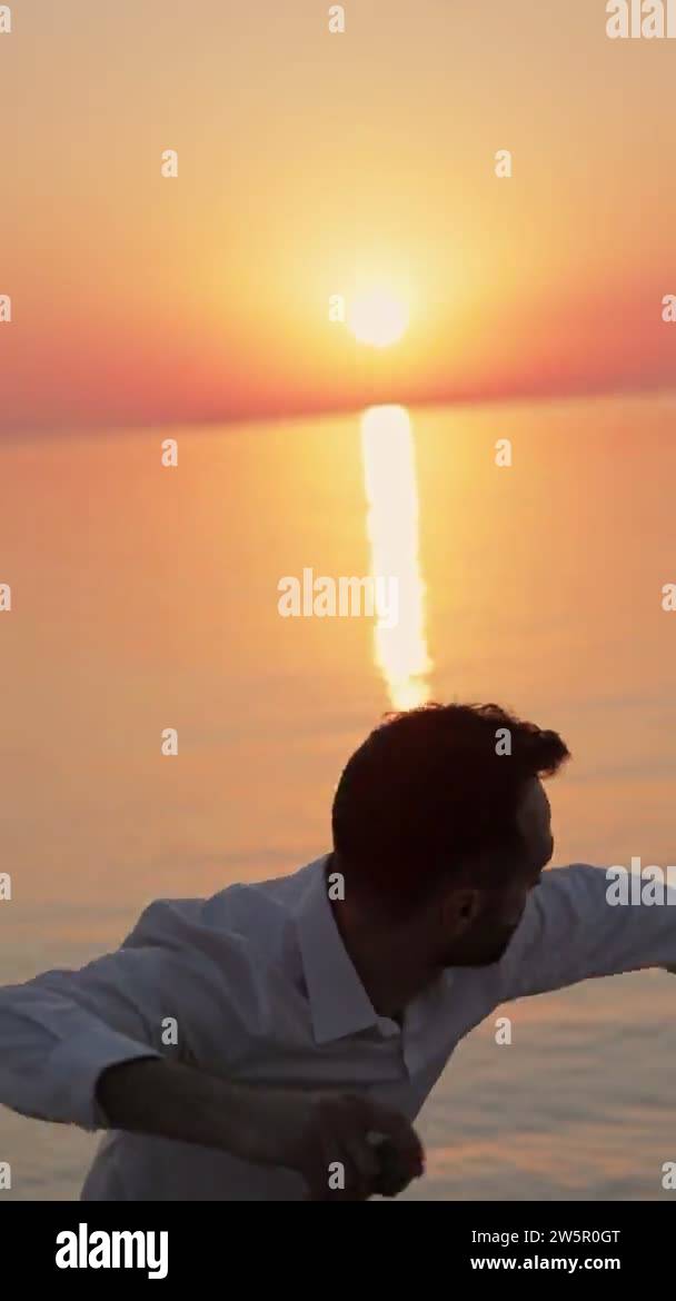 Man facing the sea Stock Videos & Footage - HD and 4K Video Clips - Alamy